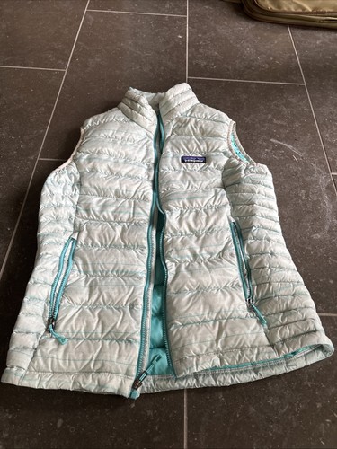 Patagonia Full Zip Down With It Puffer Best Womens Size Small stone ...