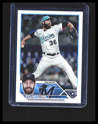 2023 Dylan Floro Rookie Card - Topps Update Series - #US92 /300 Marlins ...