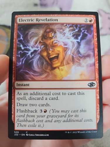 MTG J22 Electric Revelation (526) PACK FRESH Jumpstart 2022 Common FREE ...