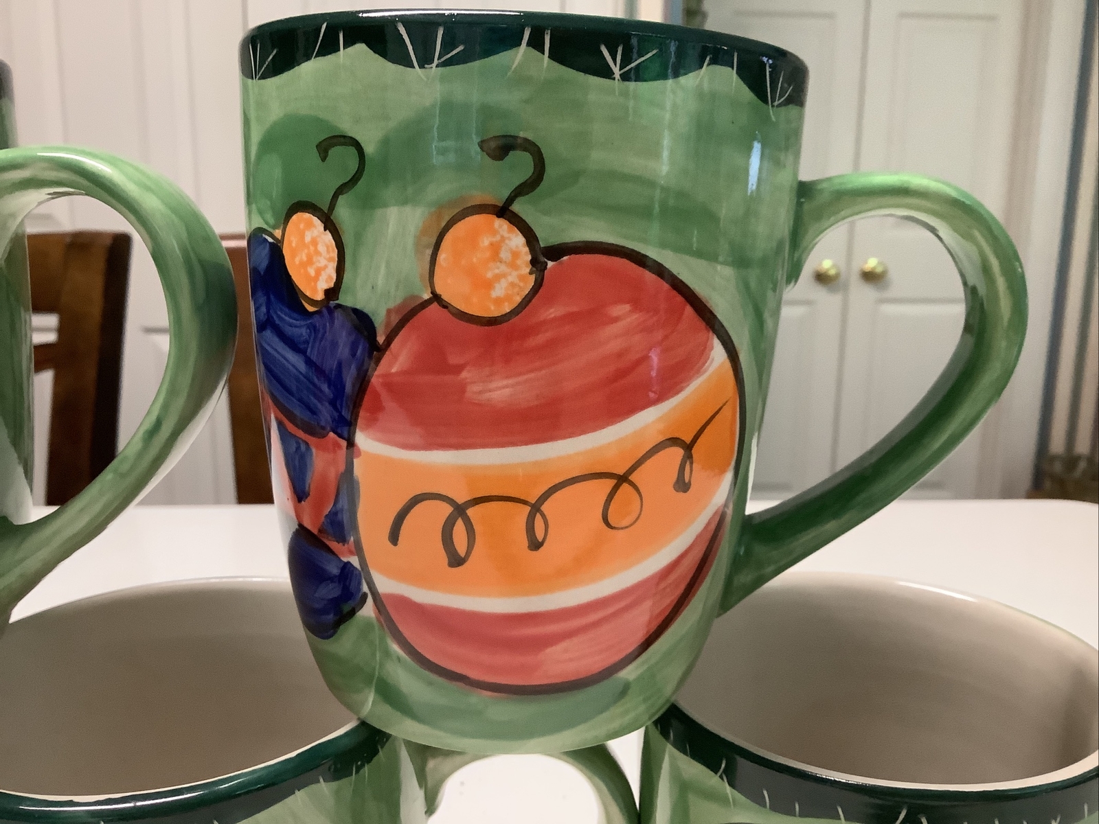 Studio 33 Christmas Mugs (7) Green | eBay