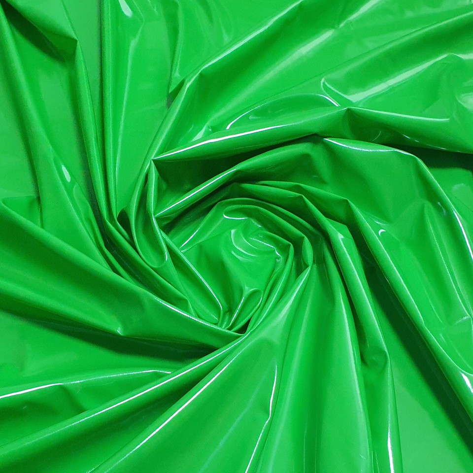 SHINY HIGH GLOSS PVC STRETCH RUBBER VINYL PLEATHER GOTH FETISH CLOTH ...