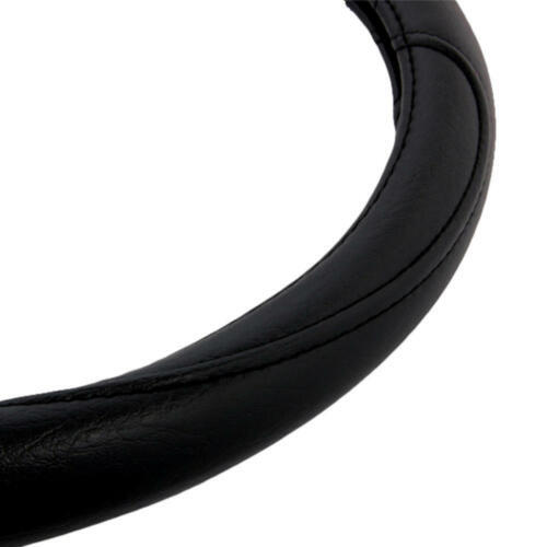 Leather Performance Grip Steering Wheel Cover Non Slip Universal Size ...