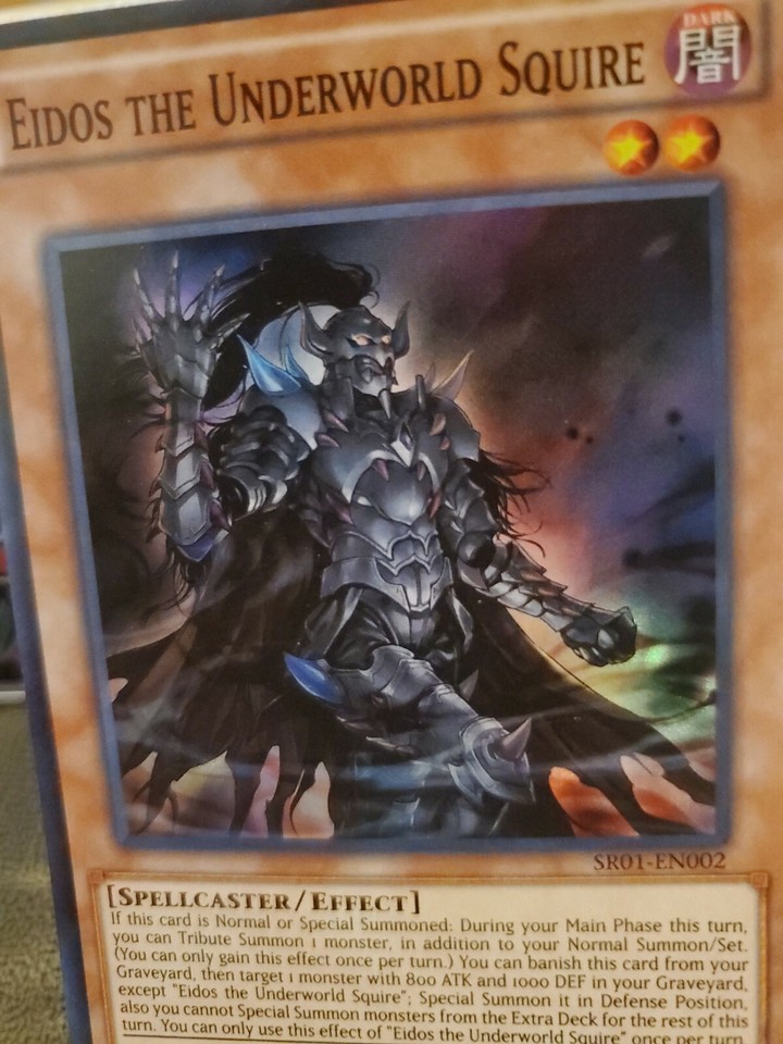 Yugioh EIDOS THE UNDERWORLD SQUIRE card lot | eBay