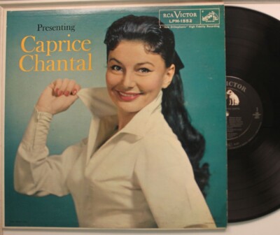 Caprice Chantal With Sid Ramin Lp Presenting Caprice Chantal On Rca ...