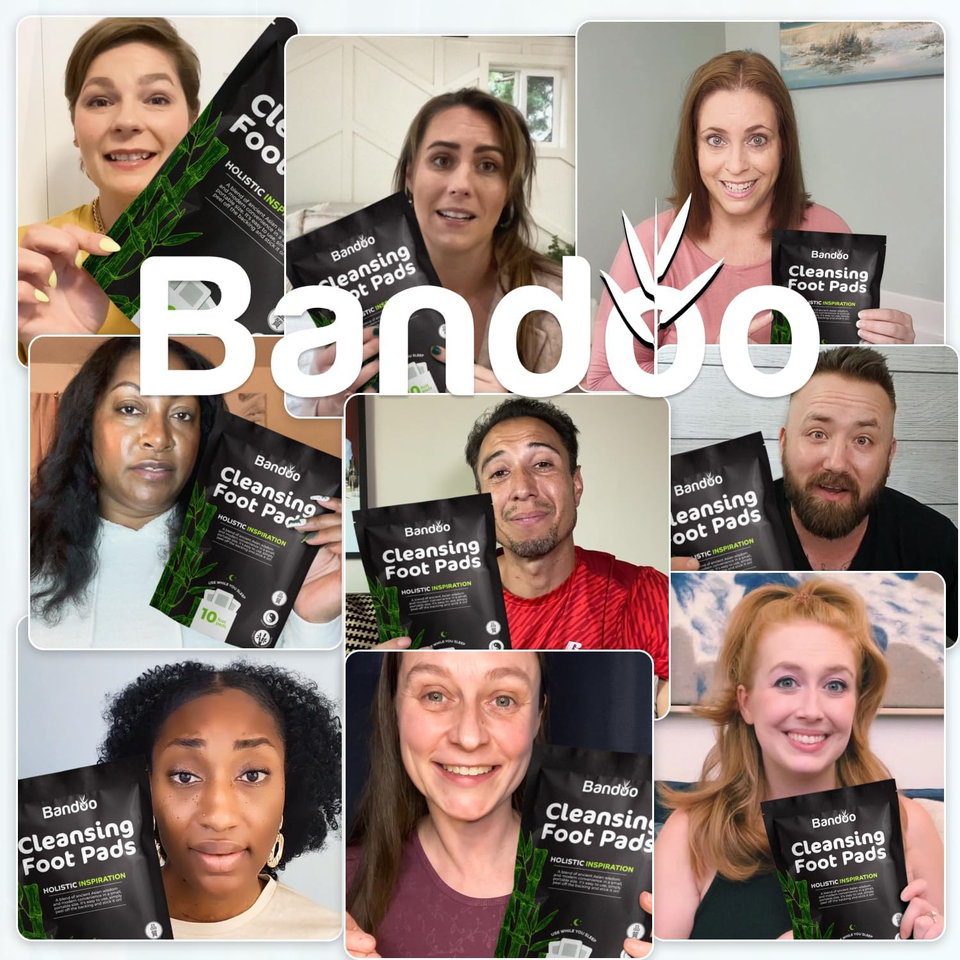 Bandoo Foot Pads | Original | Rana Pads | Premium Natural Bamboo ...