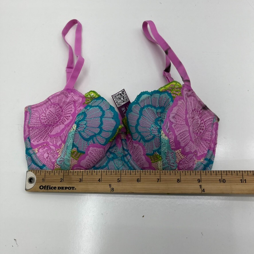 Adore Me Pink Multicolored Floral Colete Contour Balconette Women's ...