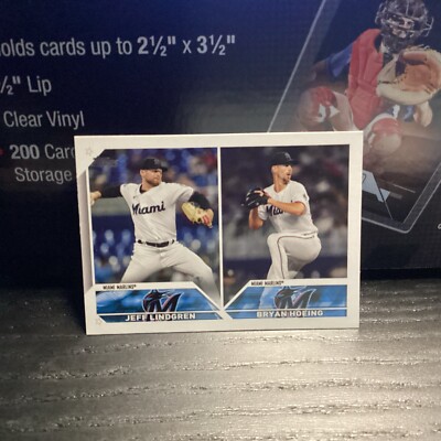 2023 Topps Update Series - Rookie Combos #US153 Jeff Lindgren, Bryan ...