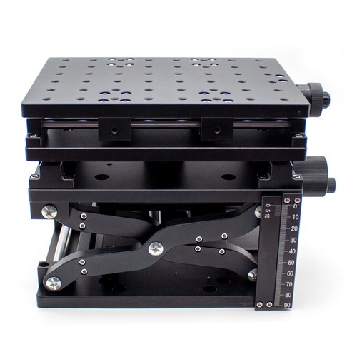 XYZ 3 Axis Moving Table Portable Slide Table Manual Translation Stage ...