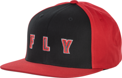 FLY RACING FLY WFH HAT - BLACK/RED | eBay