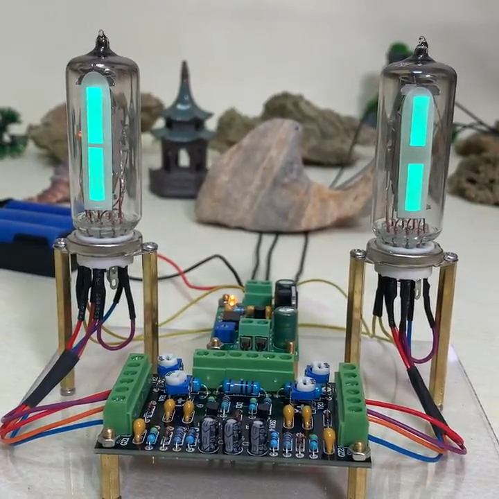 Magic Eye 6E2 Tube Driver Board Kits Dual Channel Audio Level Indicator ...