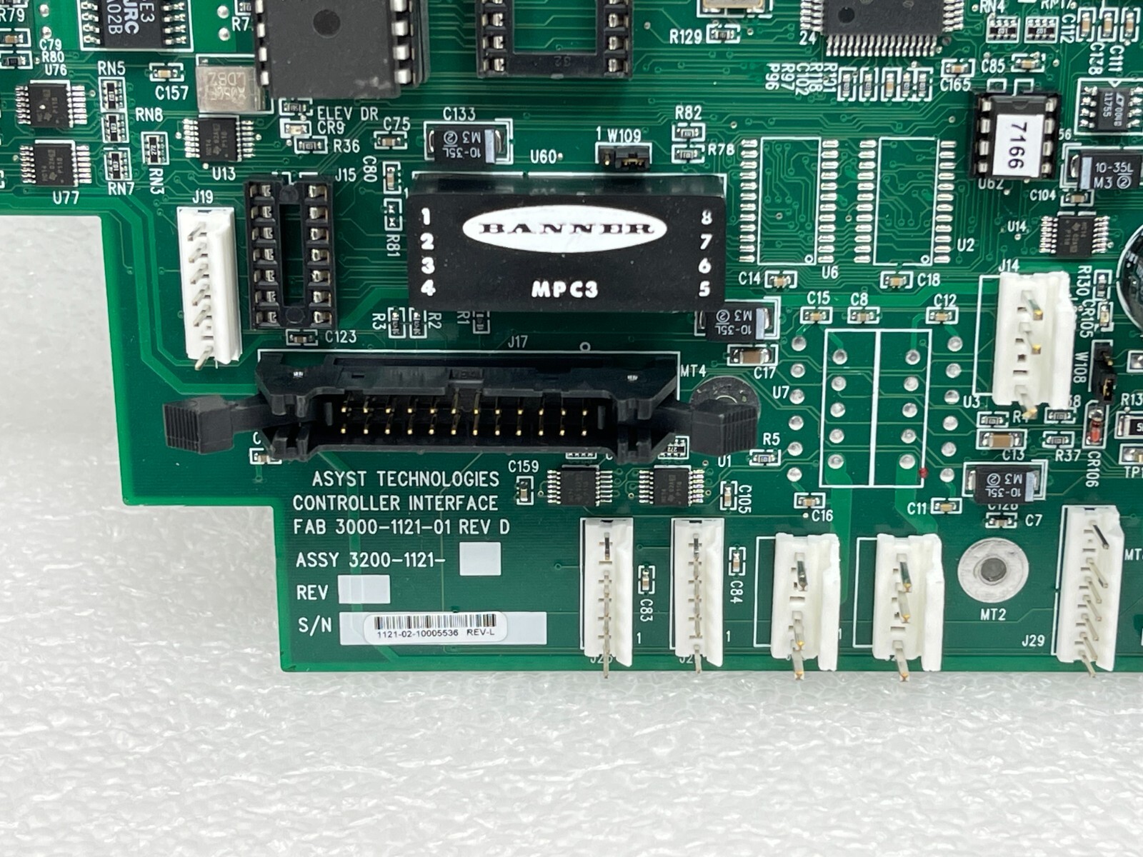 ASYST Technologies 3200-1121-01 Indexer Controller Interface Board PCB ...