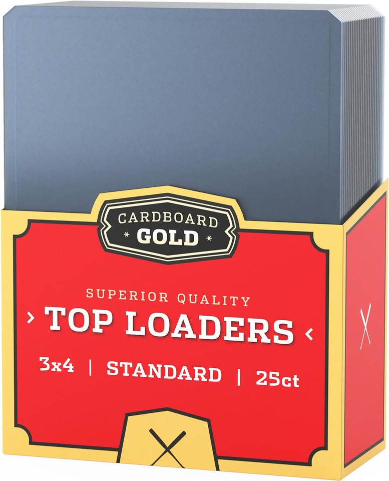- 35Pt Top Loaders for Cards - 25 Count - Premium 3X4 Inch Trading Card ...