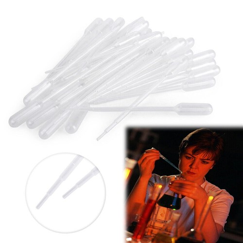 1ml Graduated Disposable Pasteur Plastic Eye Dropper Set Experiment ...