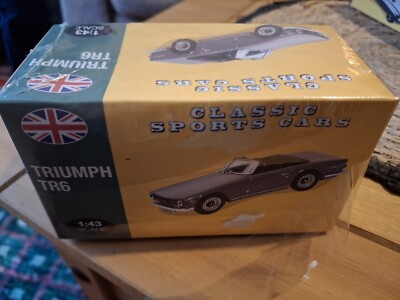 RARE Atlas Classic Sports Cars Triumph TR6 1:43 Die-cast Boxed | eBay UK
