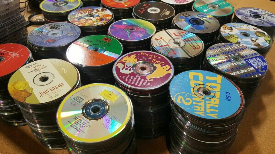 Assorted CDs Music Lot of 100 Different Types of Artists ALL GOOD-MINT ...