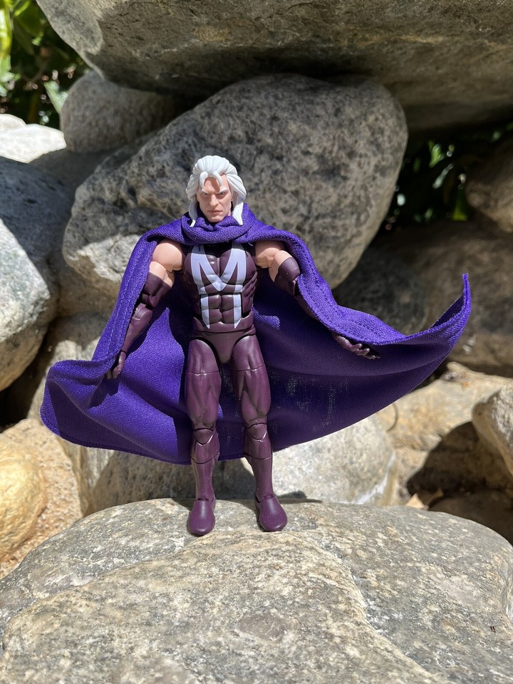 Marvel X-Men 97 Magneto Custom Wired Purple Cape (Cape Only) For Hasbro ...