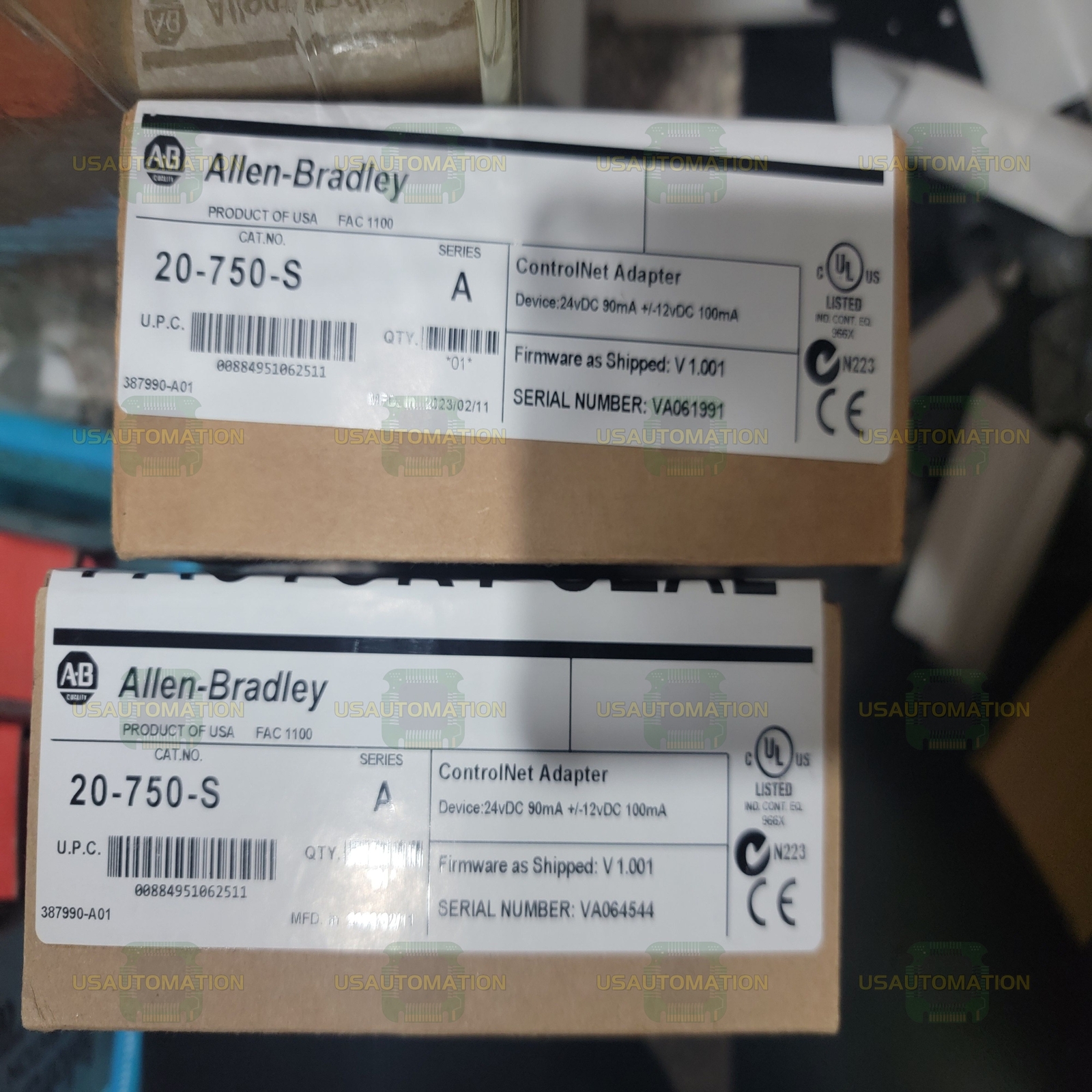 NEW 20-750-S Allen-Bradley ControlNet Adapter Fast Ship with 1 Year ...