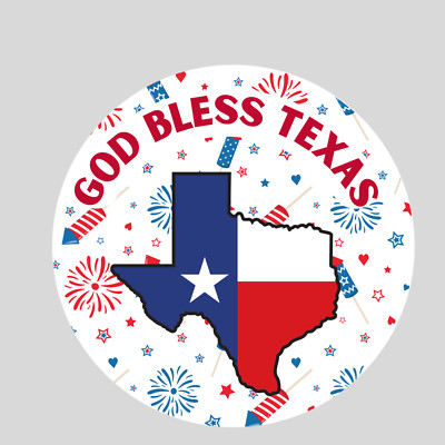 God Bless Texas Patriotic Sign or Door Hanger | eBay