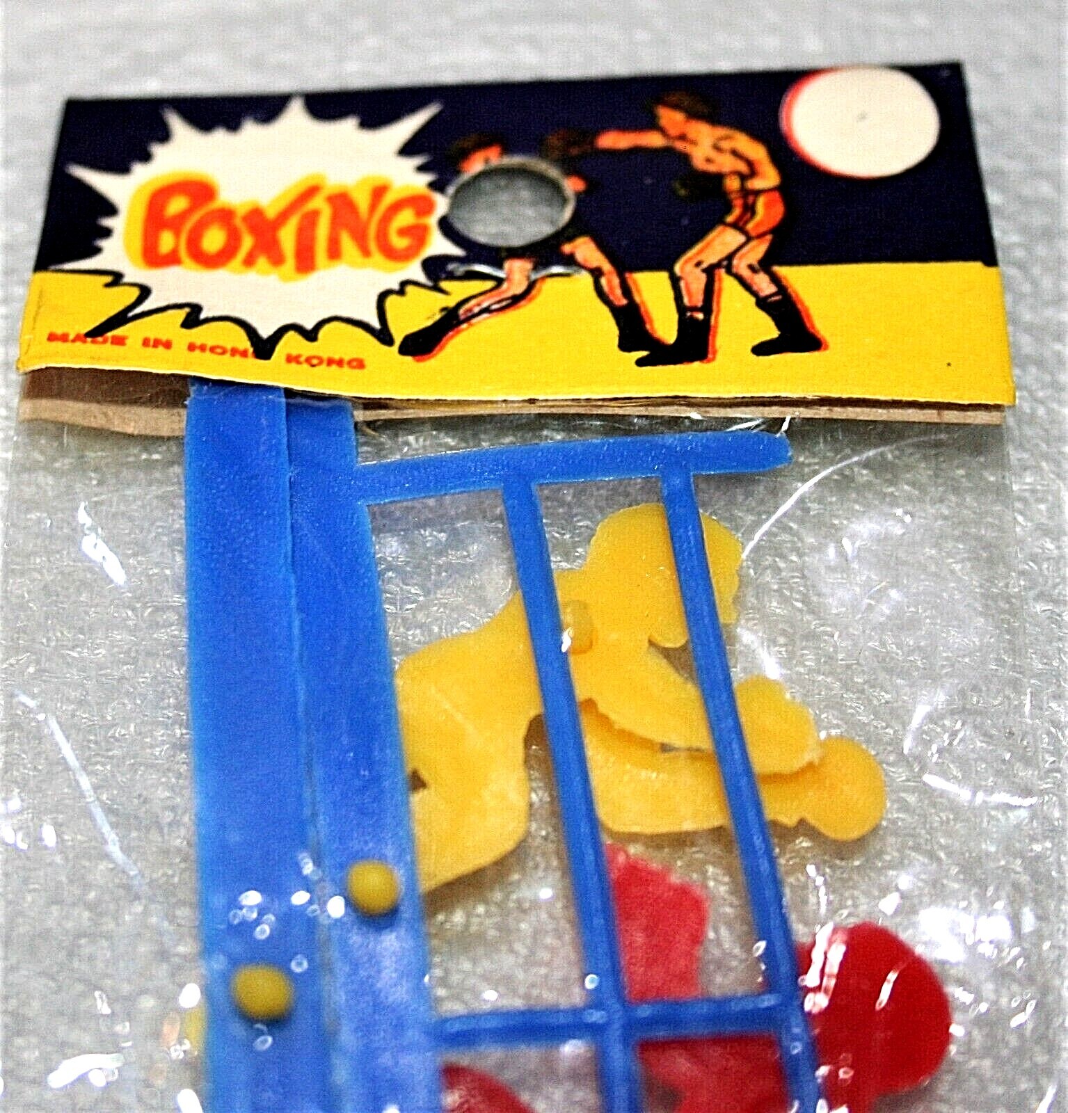 Dime Store Boxing Match Animated Toy Plastic Hong Kong 1960s NOS New | eBay