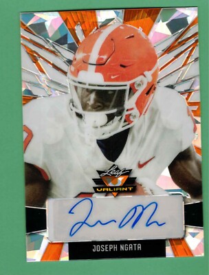 2022 LEAF VALIANT JOSEPH NGATA AUTO ORANGE CRYSTAL 4/20 EAGLES | eBay