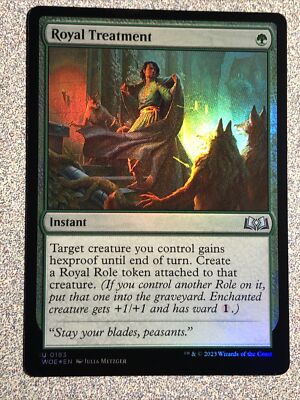 Royal Treatment Foil WOE NM MTG Ships Free!! | eBay