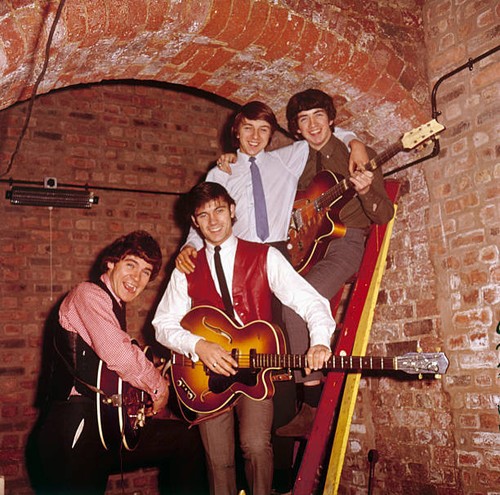 English Pop Group The Merseybeats Posed At The Cavern Club 1964 OLD ...