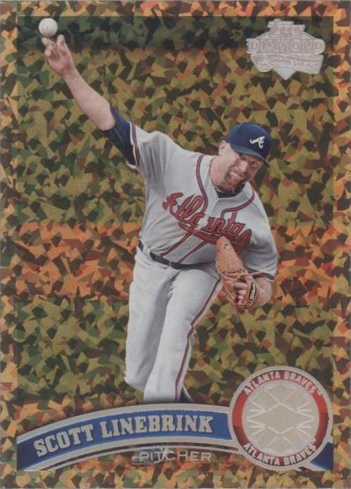 2011 Topps Update Series - Scott Linebrink #US253 Cognac Diamond ...