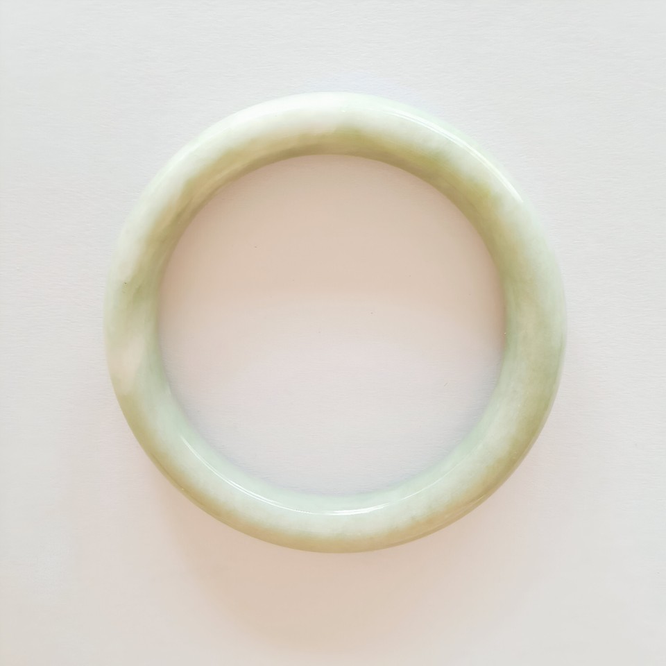 Natural Green Jade Stone Bangle Genuine Real Stone Bangle Bracelet | eBay