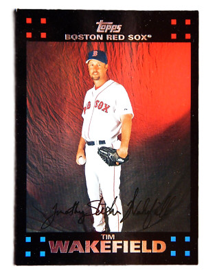 Tim Wakefield #BOS12 Topps 2007 Baseball Card (Boston Red Sox) LN | eBay