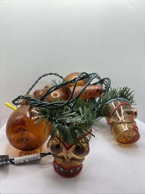 Tiki Drink Party Palm Tree Hula Skirt Coconut Cup String Lights | eBay