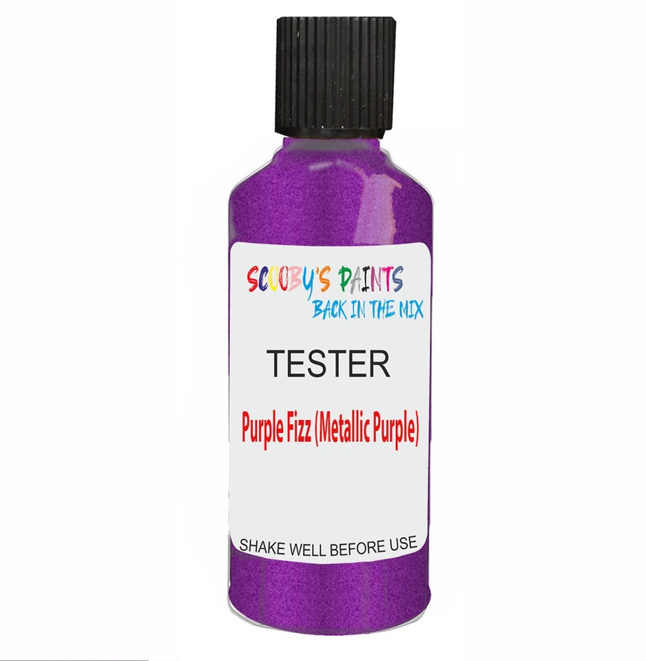 Purple Fizz Metallic Purple Emulsion Paint Vinyl Matt Finish Walls ...