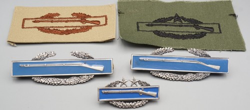 Vietnam War Army CIB Combat Infantry Badges, 3rd Awarded Dress Badge & Patches | eBay