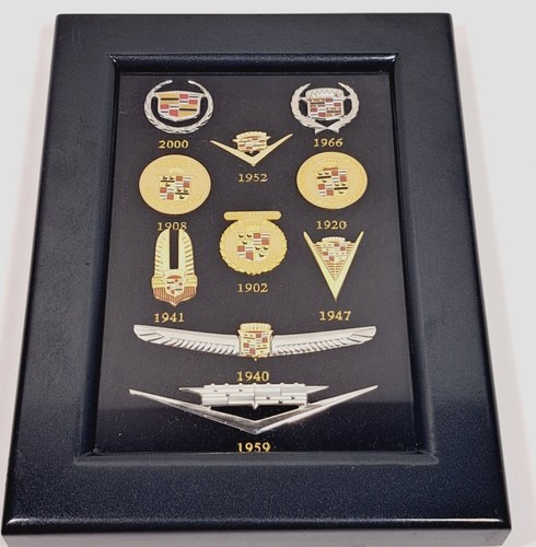 Cadillac Lapel Pin 10 Piece Collection Framed | eBay