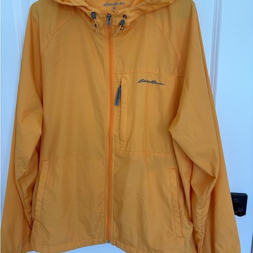 Eddie Bauer | Orange Lightweight Jacket | Sz M | eBay