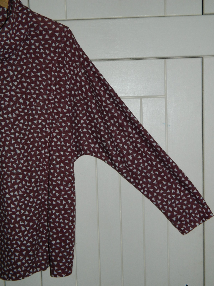 Vintage 80's Richard Roberts Collection Cowl Neck Batwing Sleeve Top ...