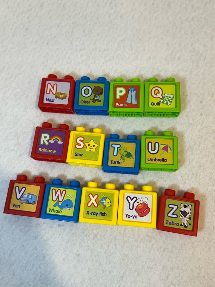 13 VTech Sit To Stand Ultimate Alphabet Train Double-Sided Replacement ...