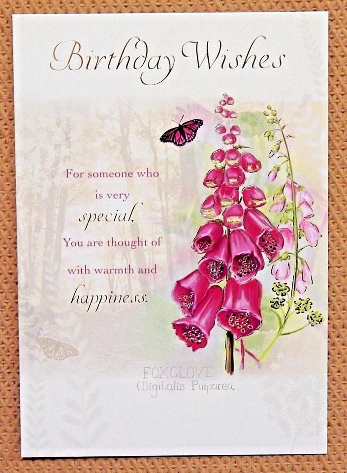 Pack of 6 Female Birthday Cards Female Ladies Floral Birthday Greeting ...