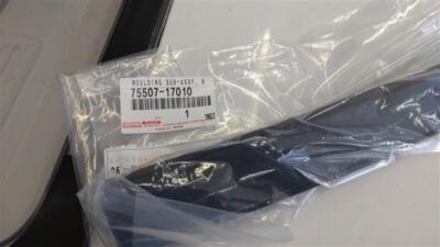 Toyota 75507-17010 Genuine MR2 AW11 Upper Moulding Back Window Outside ...