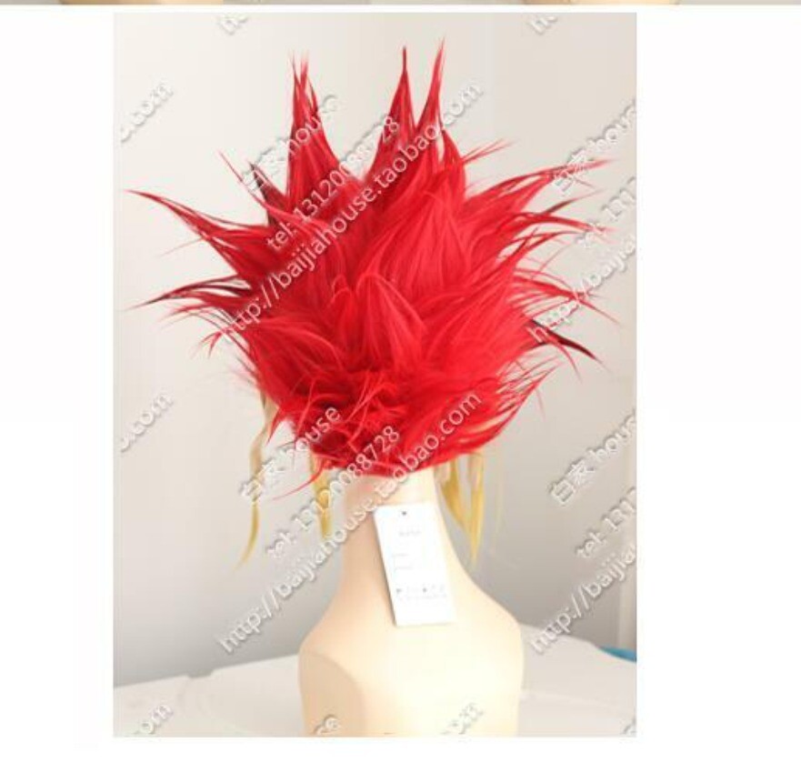 Anime Cos Yu Gi Oh Yugi Muto Cosplay Short Mix Wig Party Costume Wigs ...