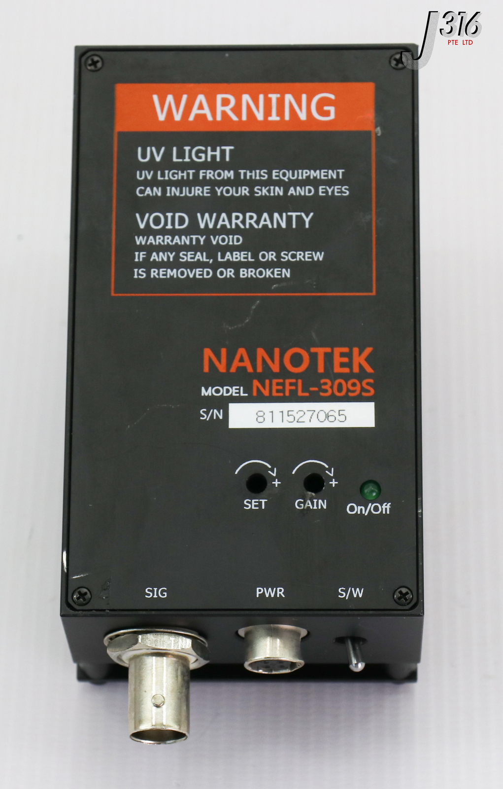 2907 NANOTEK FILTER EPD, OPTICAL FILTER DETECTOR NEFL-309S | eBay