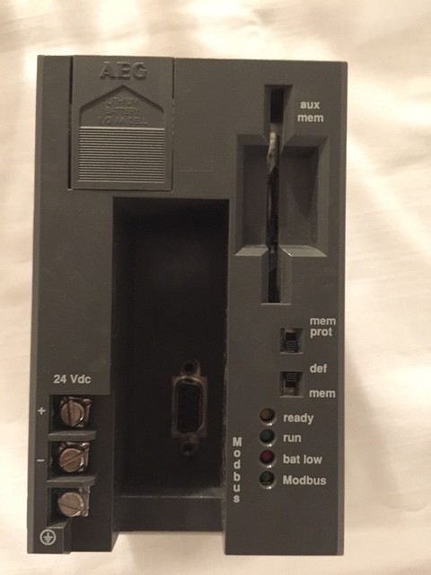 AEG Schneider Modicon Pc-a984-130 Comp 984 CPU 4k MEM 1xmb TSX Compact ...