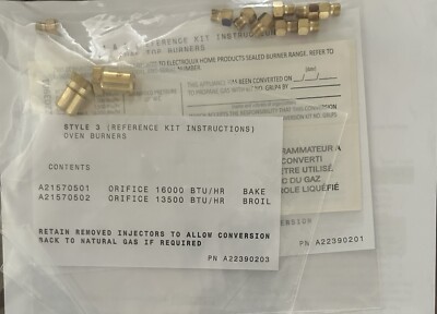 LP Gas Conversion Kit GRLP5 | eBay