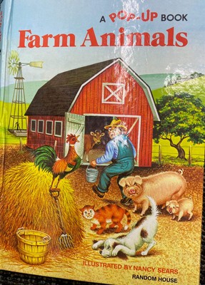 Farm Animals, A Pop-Up Book (Used Hardcover) - Illustrated by Nancy ...