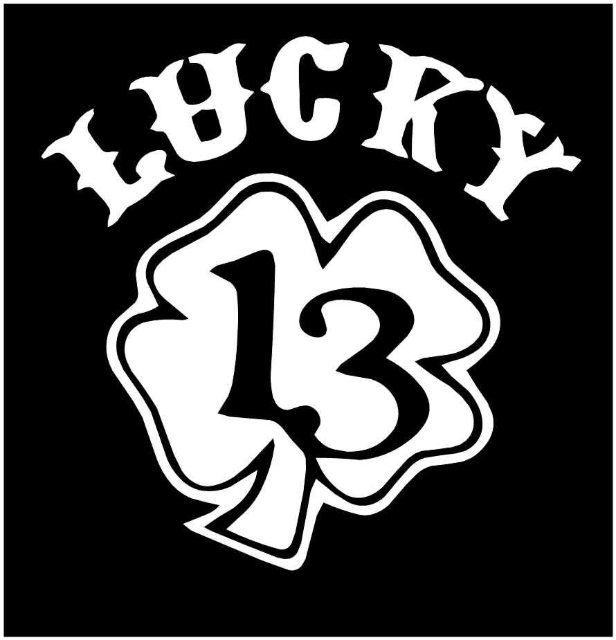 Lucky 13 stickers, clover shamrock vinyl decal, chance stickers rn | eBay