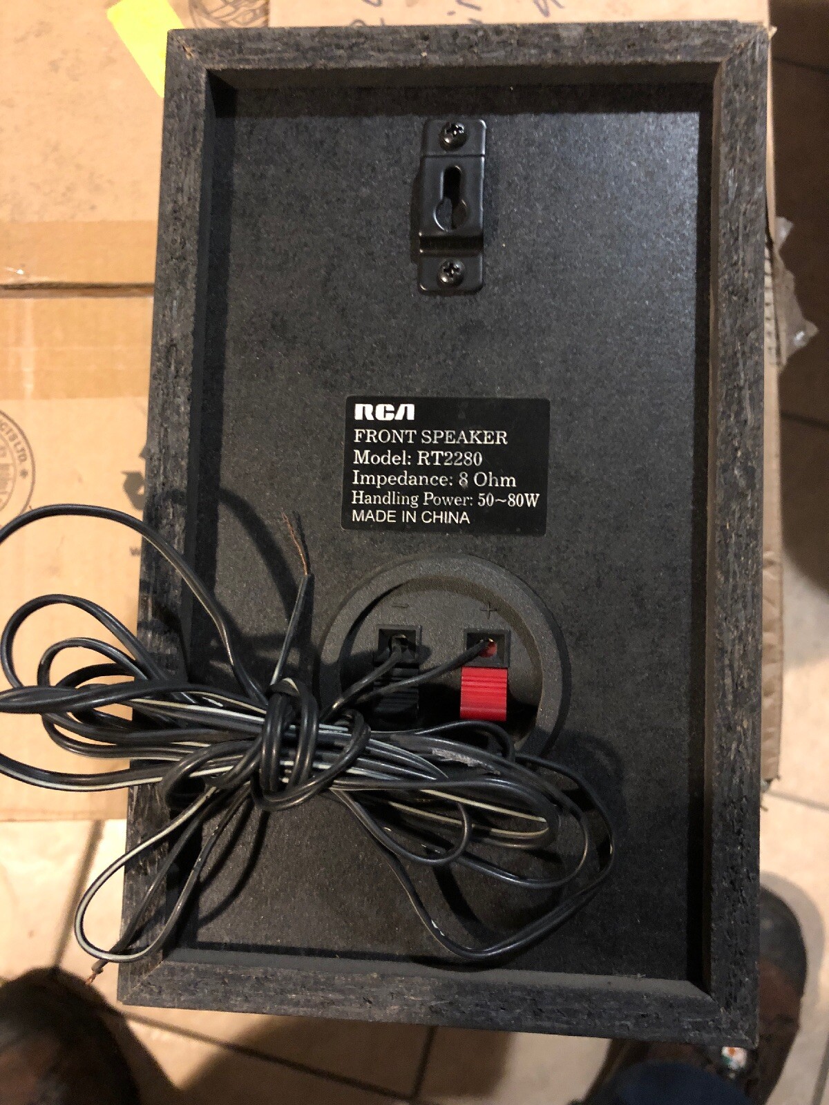 RCA RT2280 Front SPEAKER 8 Ohm Power 50-80w | eBay