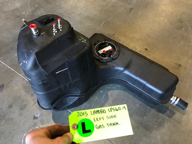 Lamborghini Gas Tank 2010 14 LAMBORGHINI GALLARDO RIGHT GAS FUEL TANK