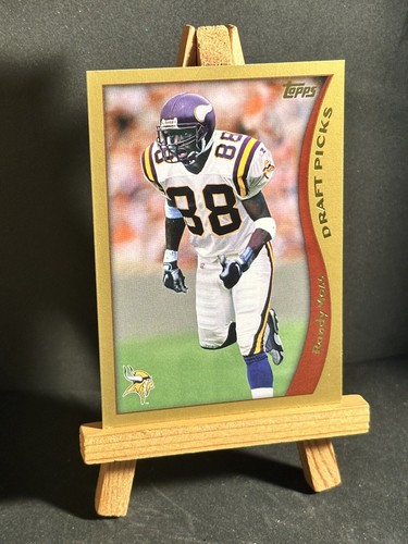 1998 Topps Randy Moss Draft Picks Rookie Card RC #352 | eBay