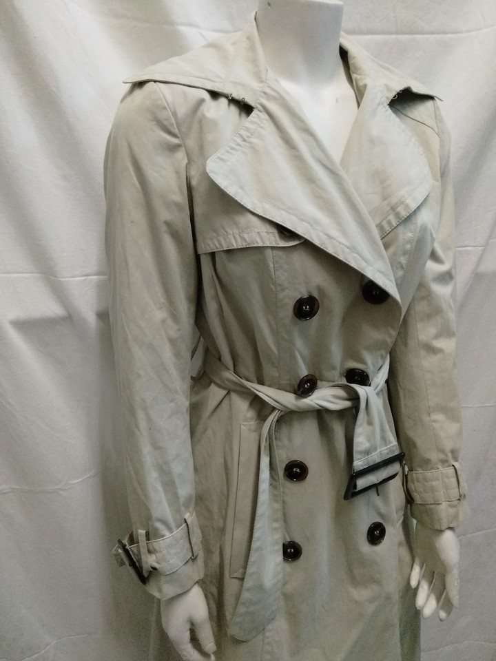 giacca jacket trench spolverino Zara donna primaverile taglia L | eBay