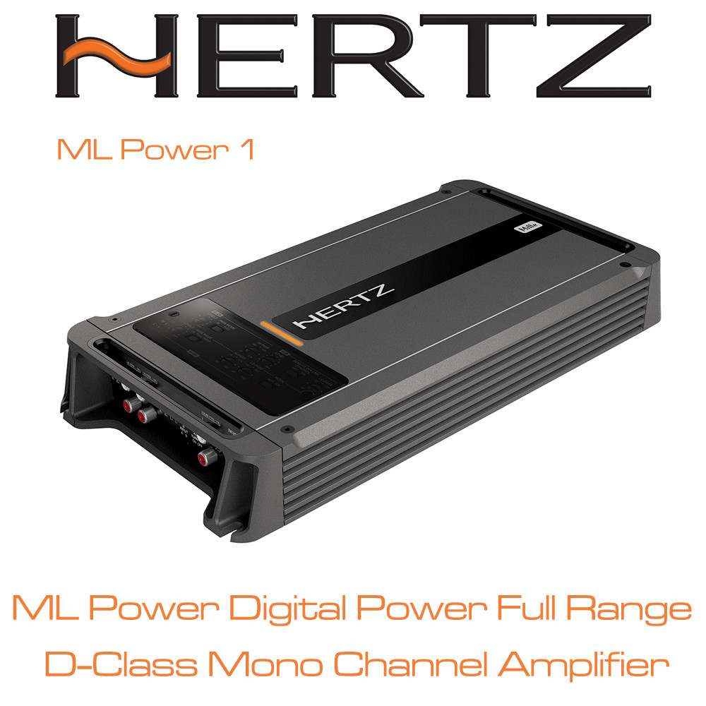 Hertz Ml Power 1 Hertz Mille Legend ML-Power-1 Mono Amplifier - 1000W ...