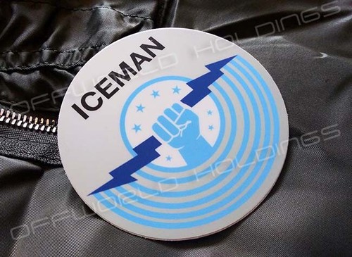 TOP GUN sticker ICEMAN FULL COLOR decal Val Kilmer F14 Tomcat Naval ...